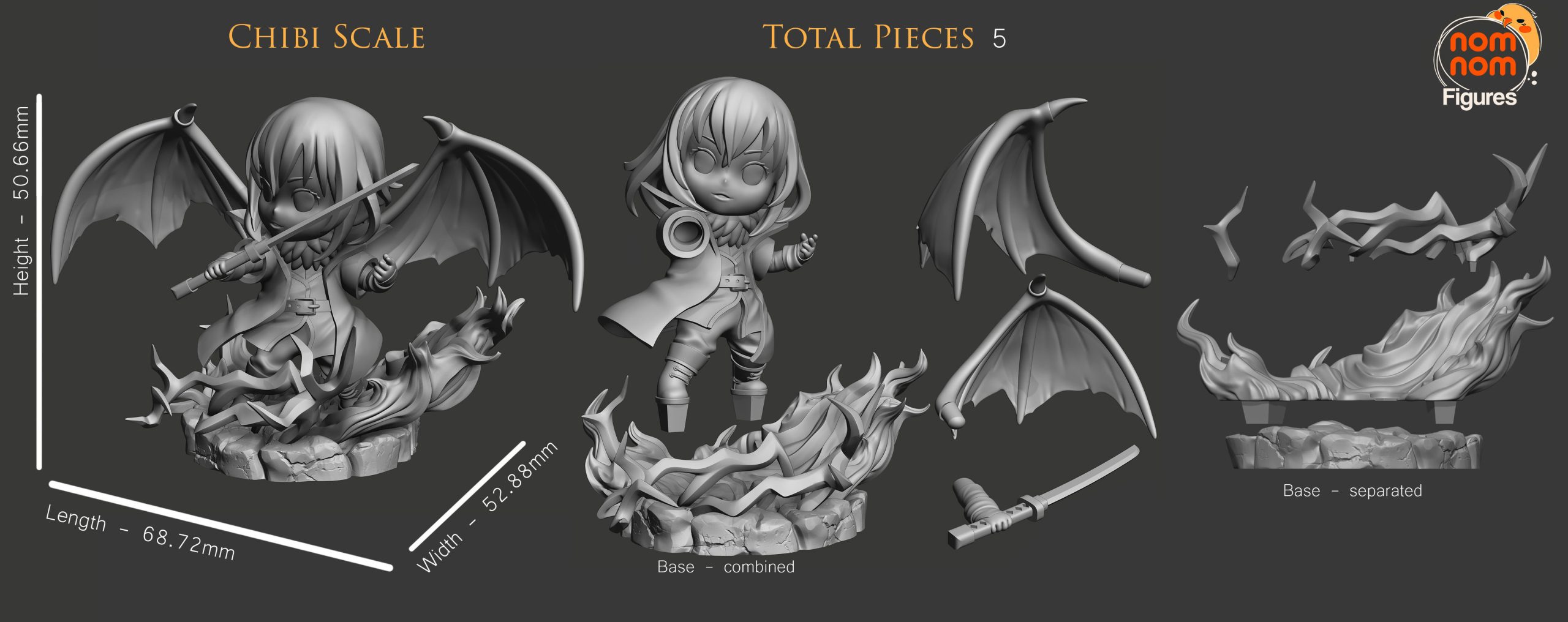 Chibi Rimuru Tempest - Arcanos 3D